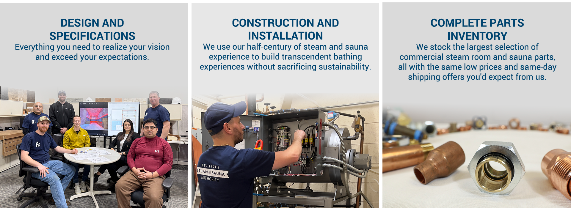 Your Steam & Sauna Authority | Accurate Industries